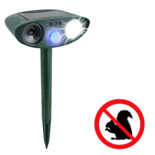 Ultrasonic Squirrel Repeller Solar Powered – BckMall