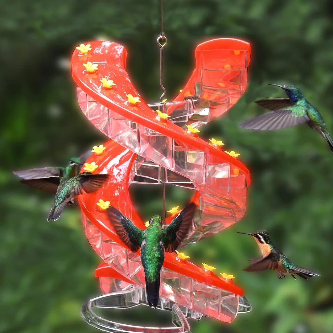 Sherem DNA Helix Hummingbird Feeder – BckMall
